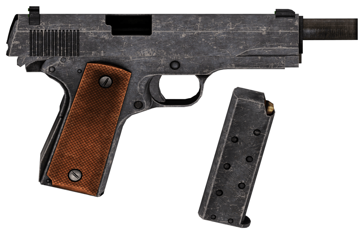 .45 auto pistol fallout 4