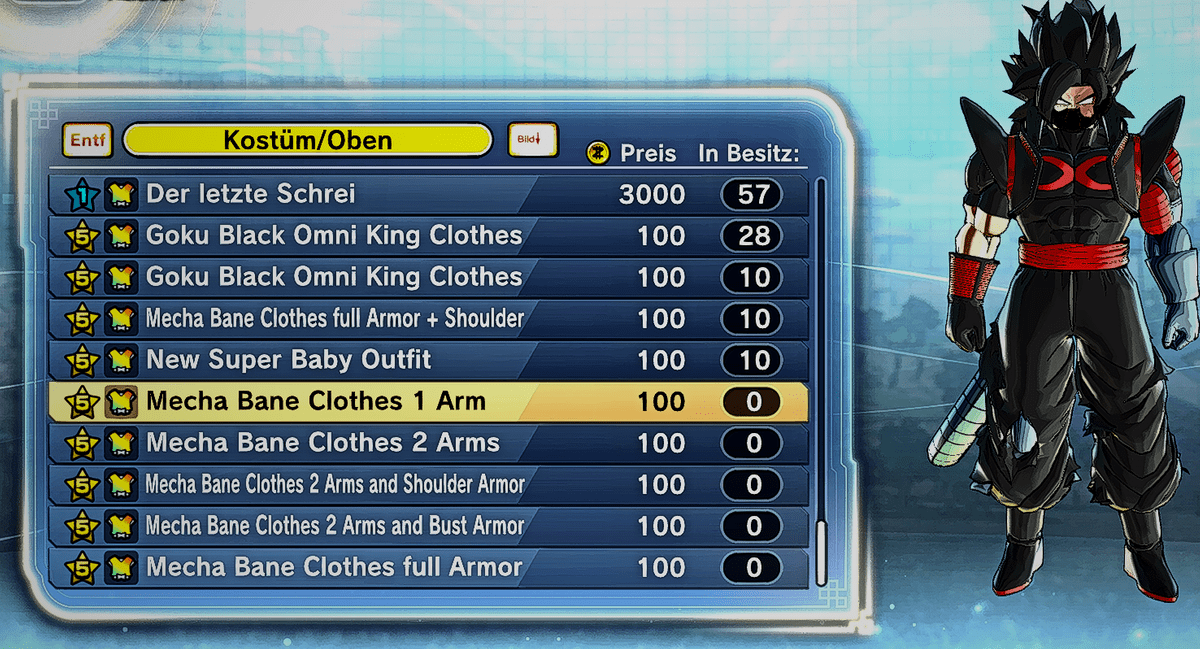 Xenoverse 2 Mods