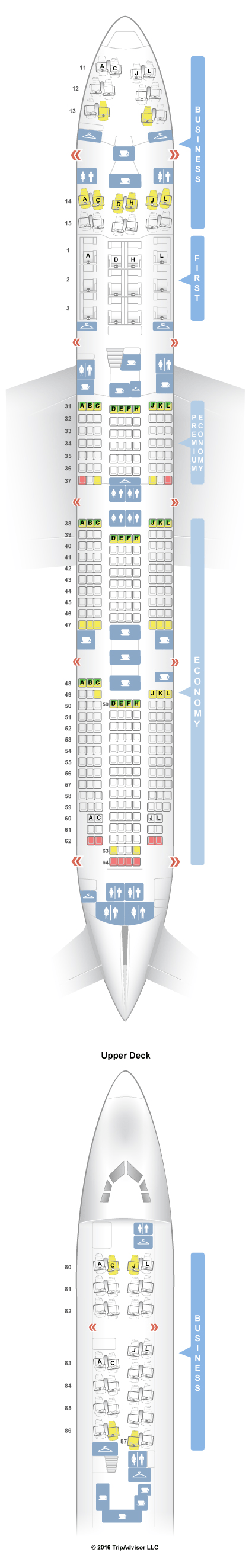 Air china 777 300er seat map