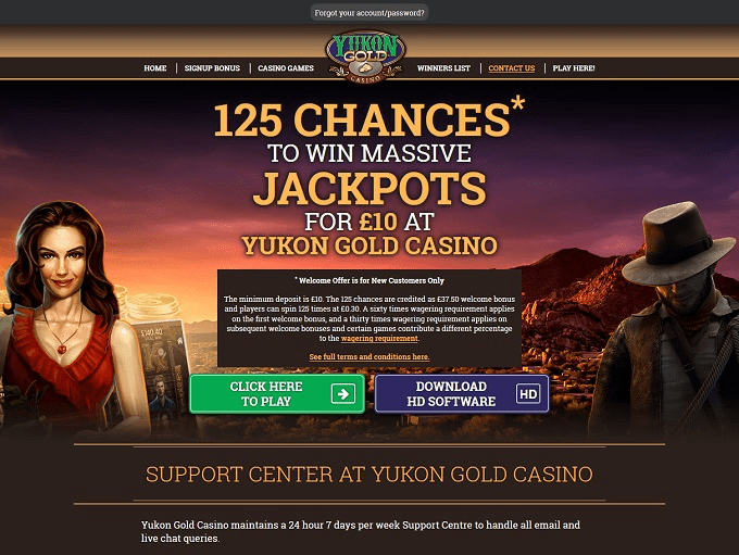 How to play yukon gold casino