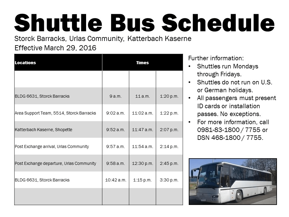 mega shuttle bus schedule