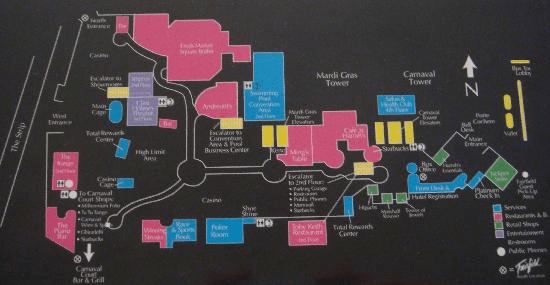 Harrahs casino locations mapping