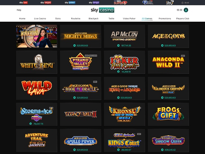 Difference between sky casino and sky vegas