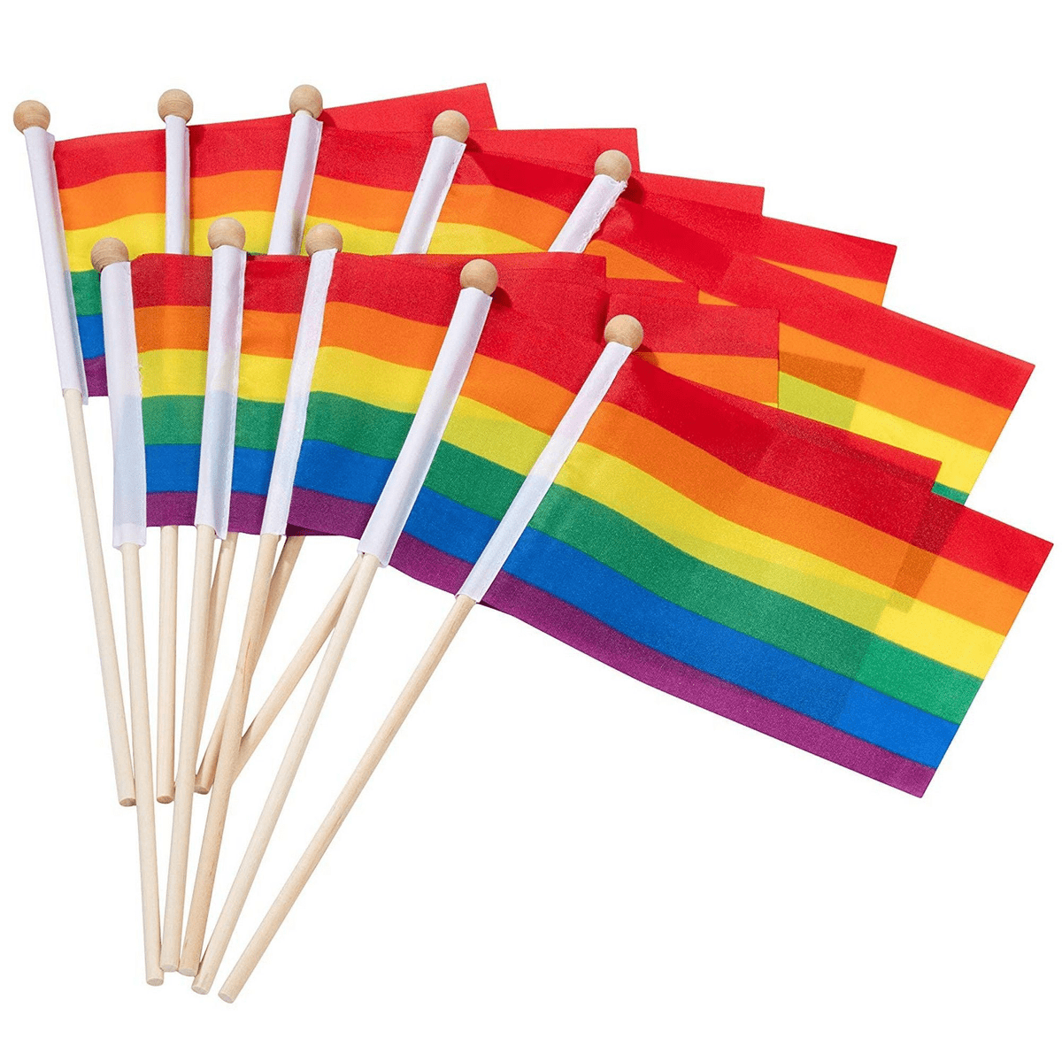 Small gay pride flag
