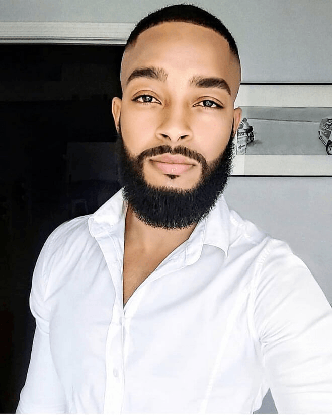 Vintage gay men beard