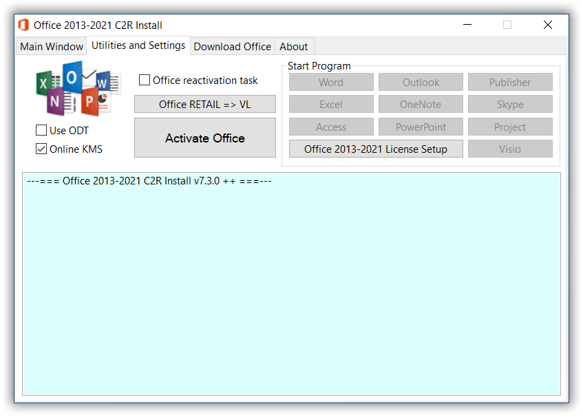 Office 2013-2021 C2R Install v7.7.3 instal the last ver...