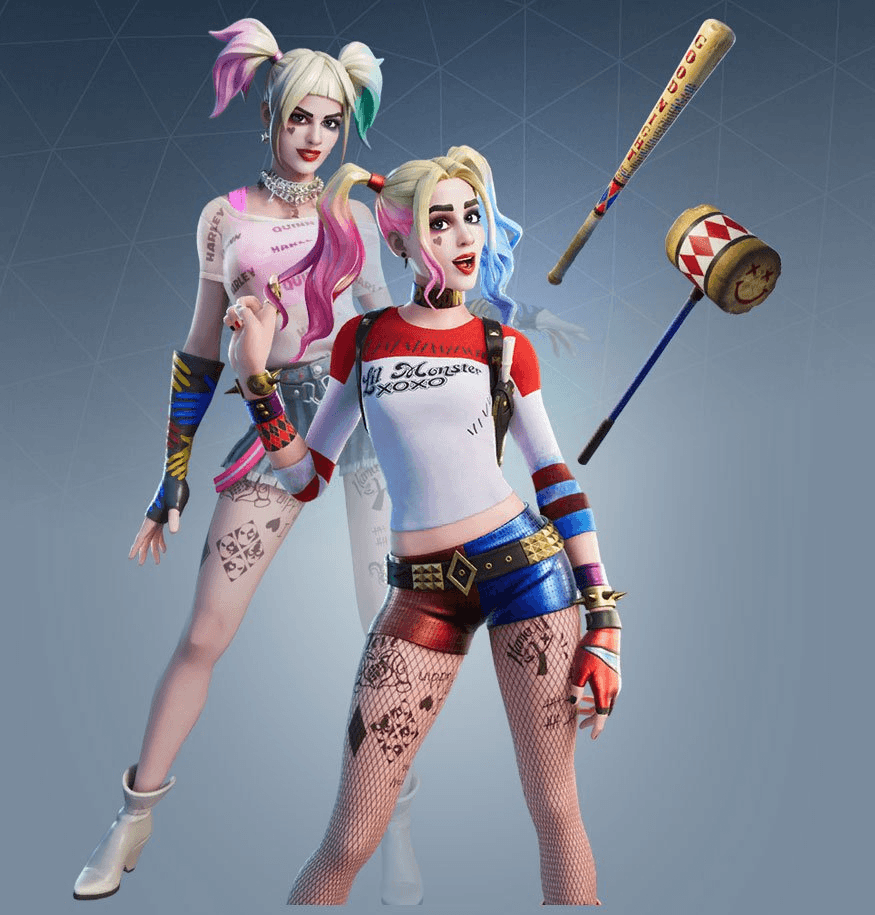 Skin harley quinn fortnite