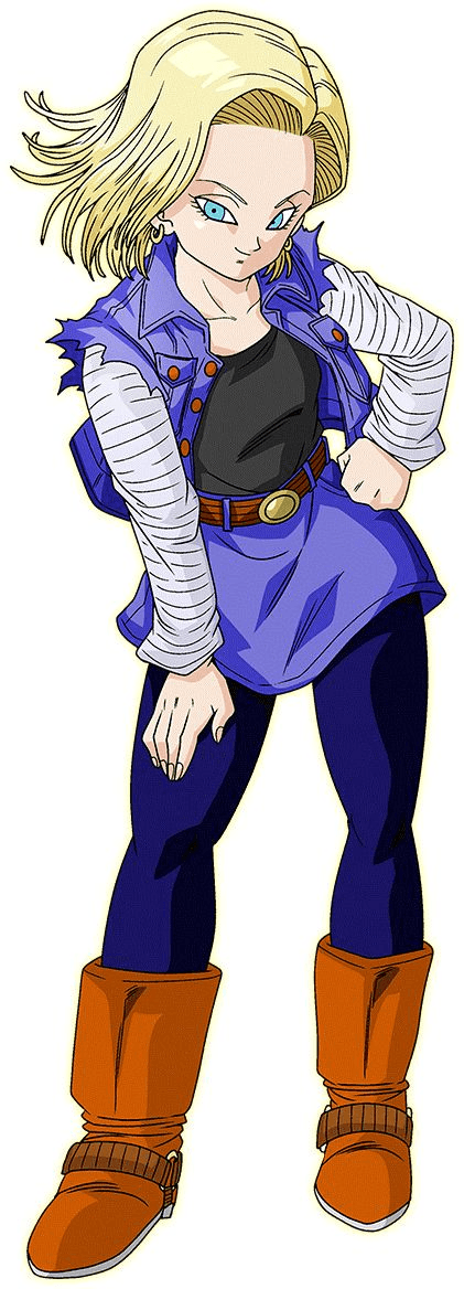 Android 18 and maren naked