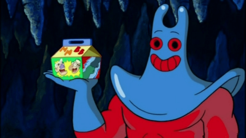 man ray spongebob
