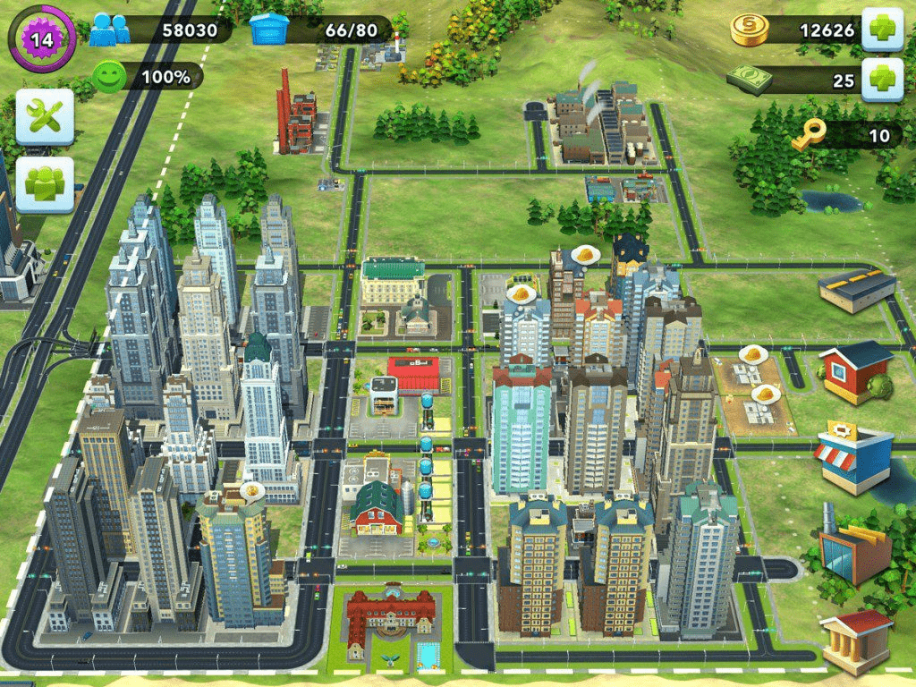 simcity level 5 layout