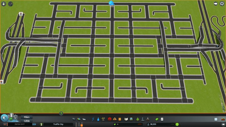 simcity level 5 layout
