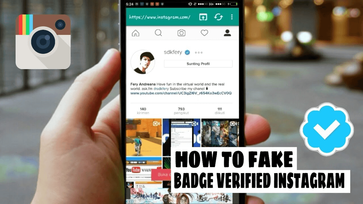 Instagram verified symbol copy and paste