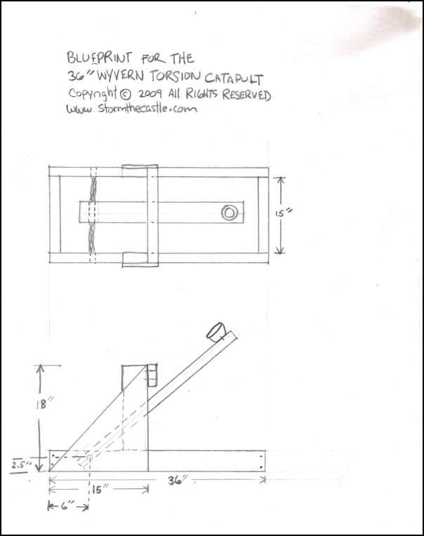simple catapult diagram