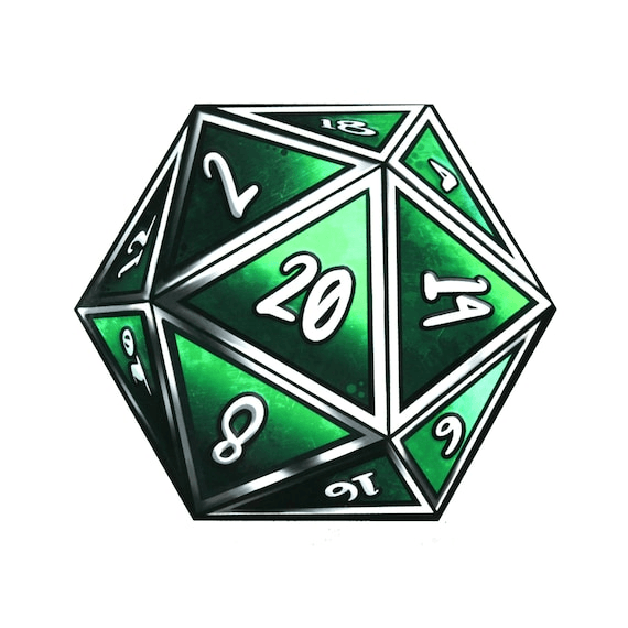 d20 dice name