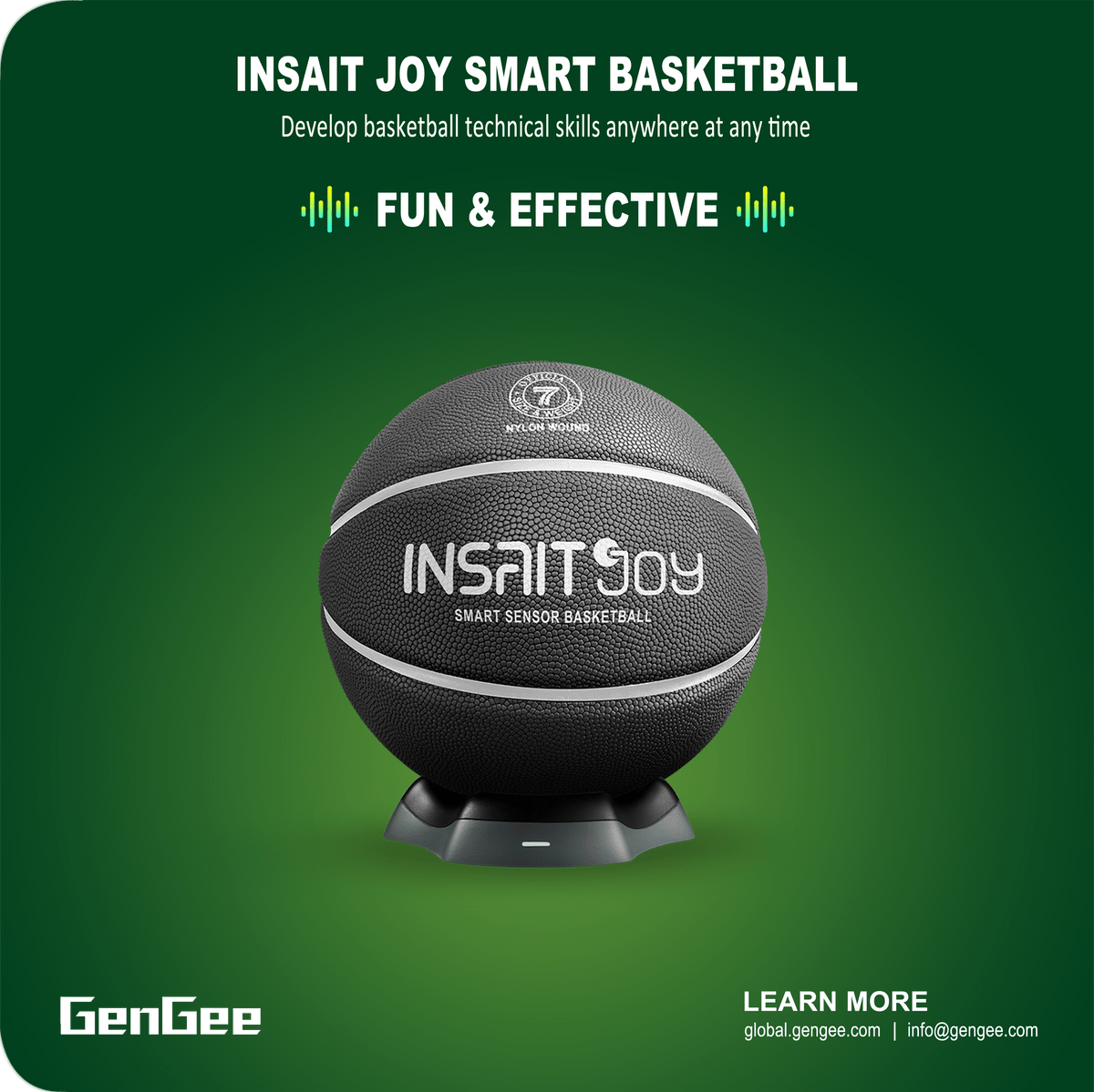 Announcing INSAIT JOY Smart Basketball - PRODUCTS
