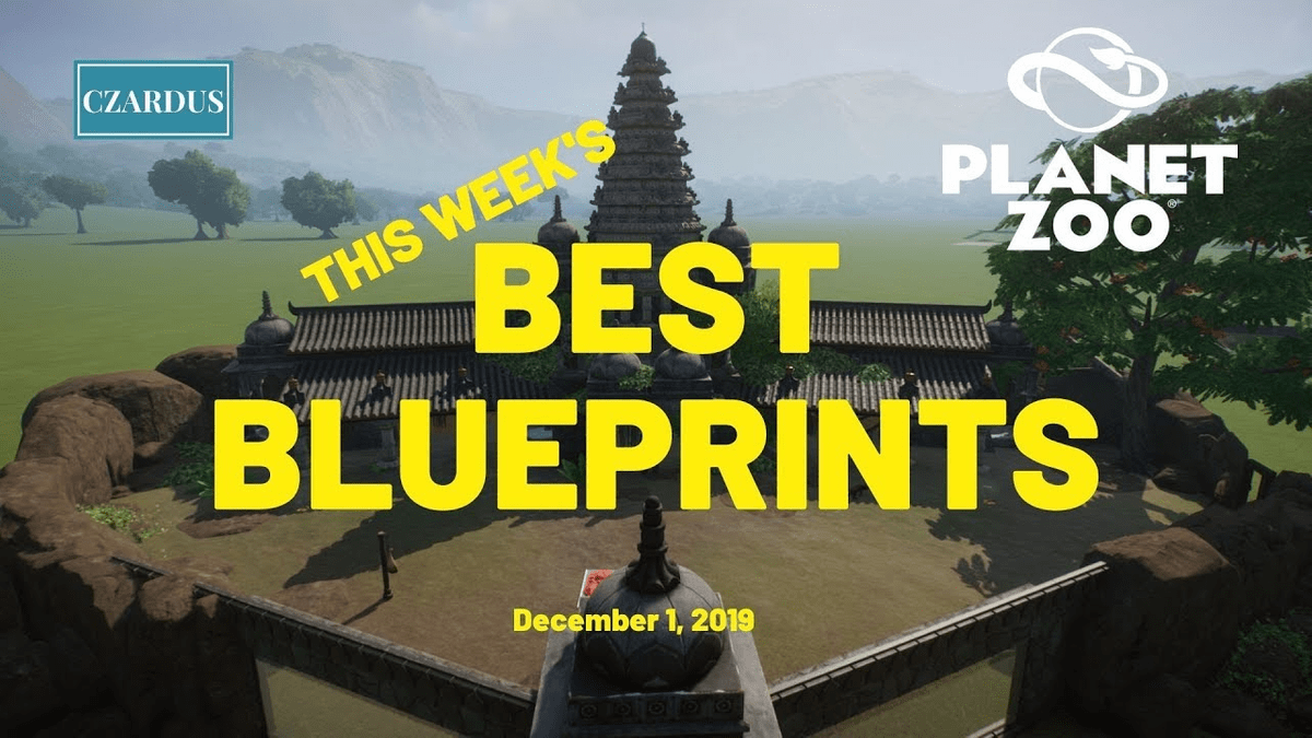 Planet zoo blueprint group objects