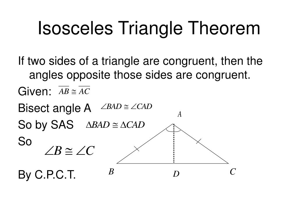 isosceles triangle description