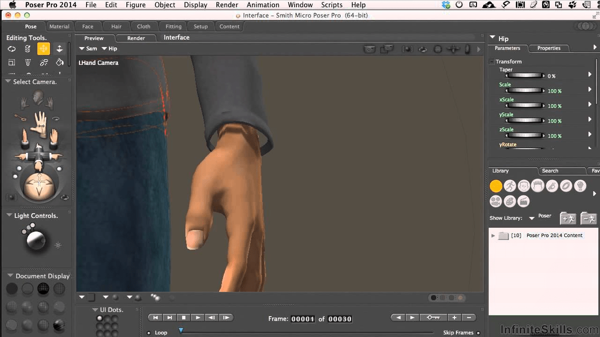 animating with poser