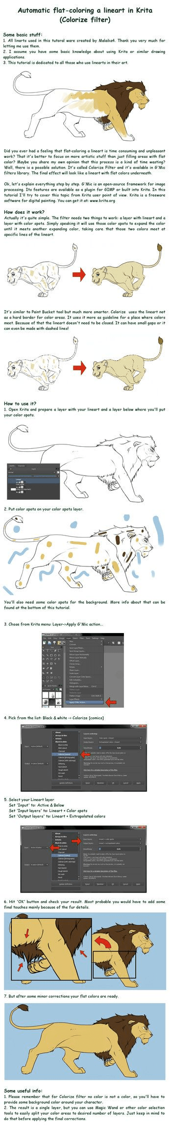 how to draw fur in krita