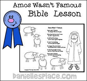 amos coloring sheet