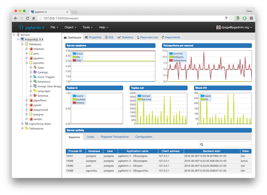 Installing pgadmin on ubuntu