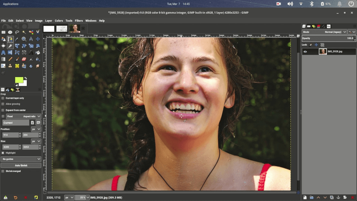 Gimp tutorials you tube