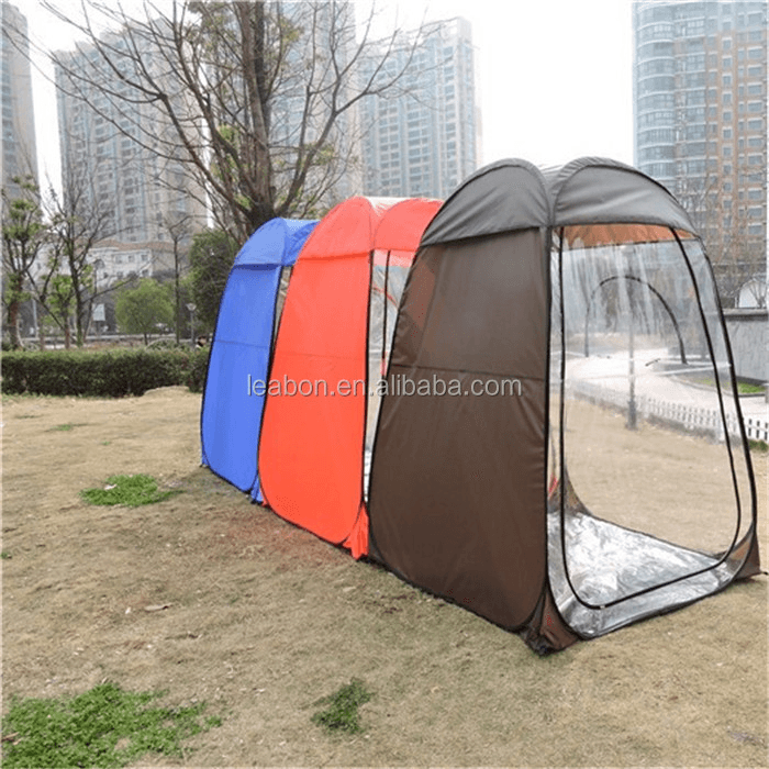 Personal weather pop up tent