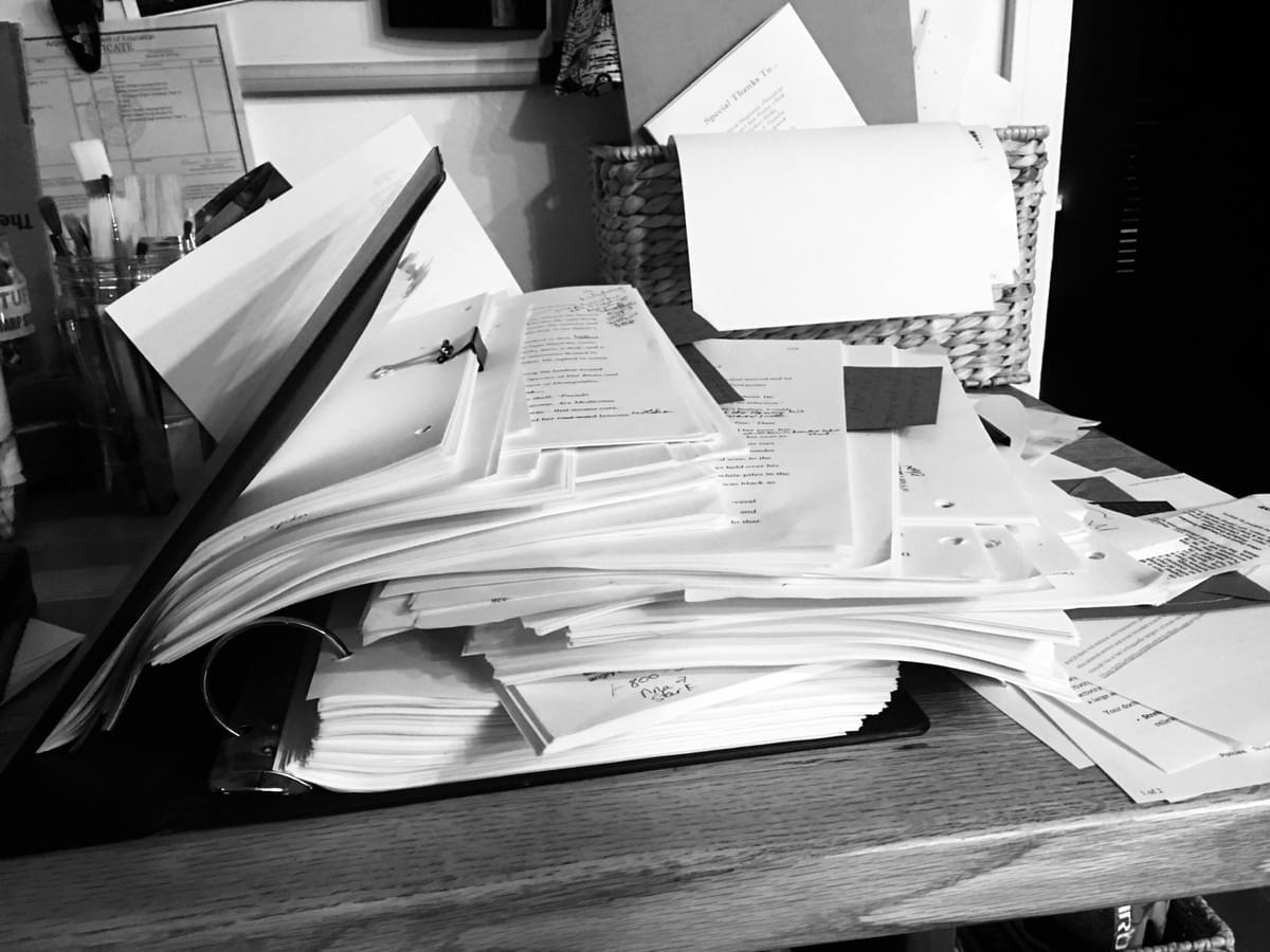 Plotting the Latest WIP - Writing