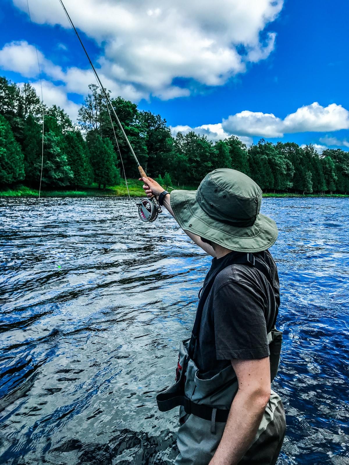 Fishing Report - Upper peninsula trout streams tough af...