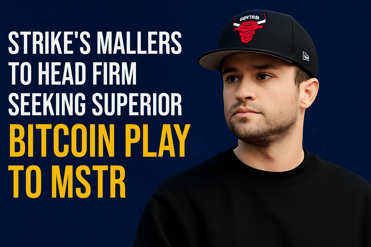 Strike’s Jack Mallers to Lead Twenty One Capital, Aimin...