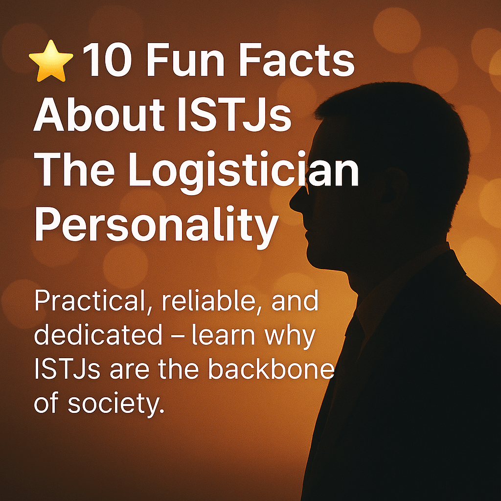 10 Fun Facts About ISTJs – The Responsible Inspectors o...