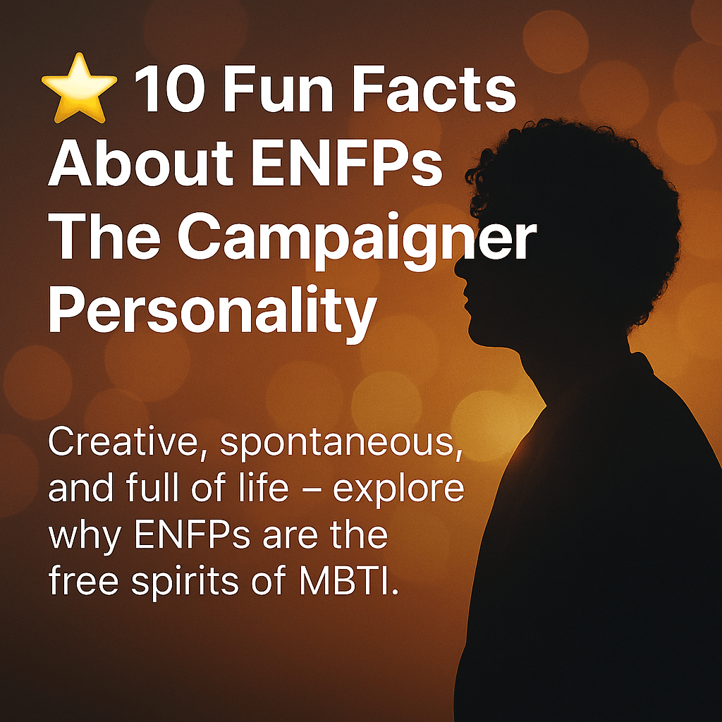 Fun Facts About ENFPs – The Spirited Campaigners of MBT...