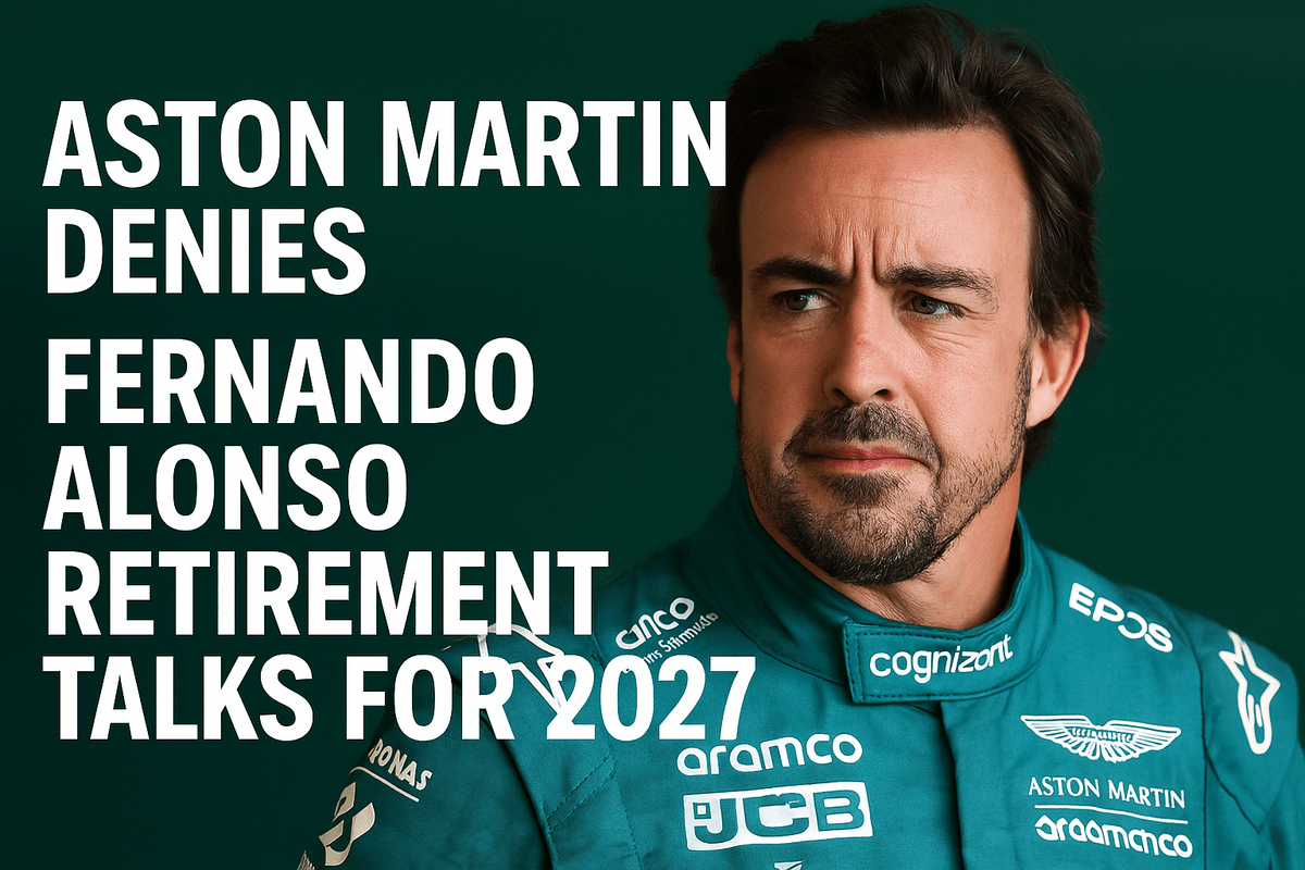 Aston Martin Shuts Down Fernando Alonso Retirement Rumo...