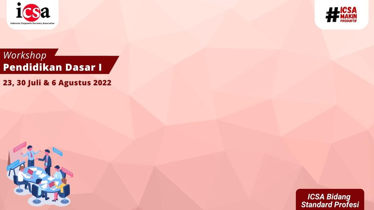 ICSA Sukses Gelar Workshop Pendidikan Dasar 1
