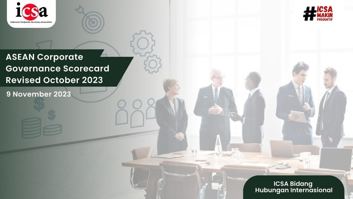 ICSA Gelar Webinar Revisi ACGS 2023 - events