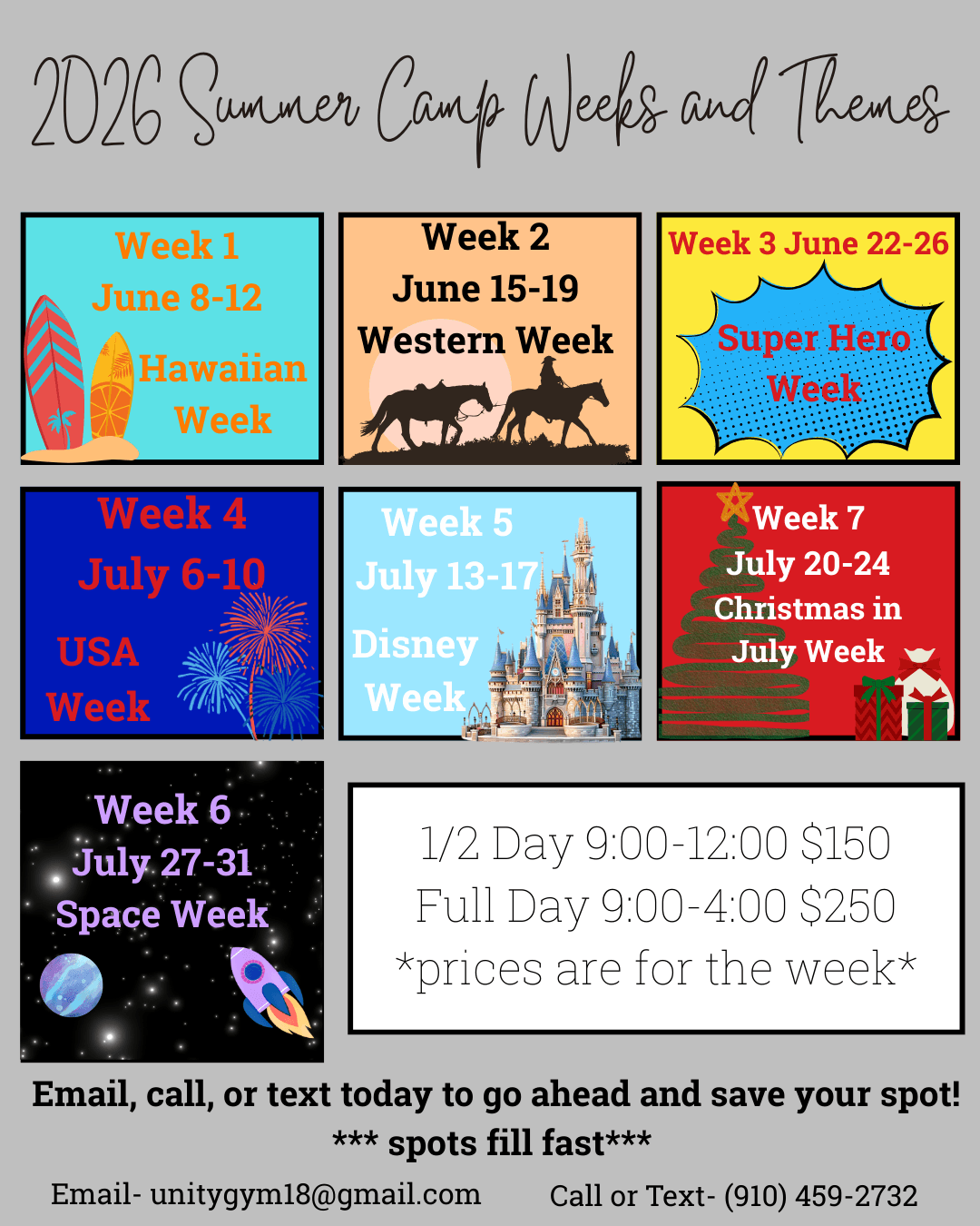 UNITY ATHLETICS GYMNASTICS