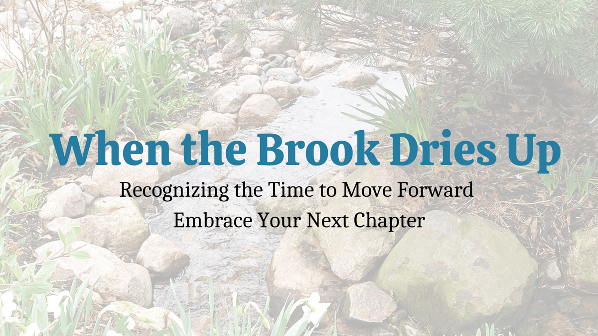 When The Brook Dries UP