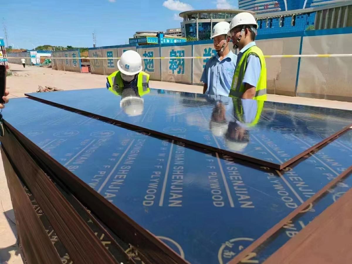 Film coated phenolic plywood implementation in a commer...