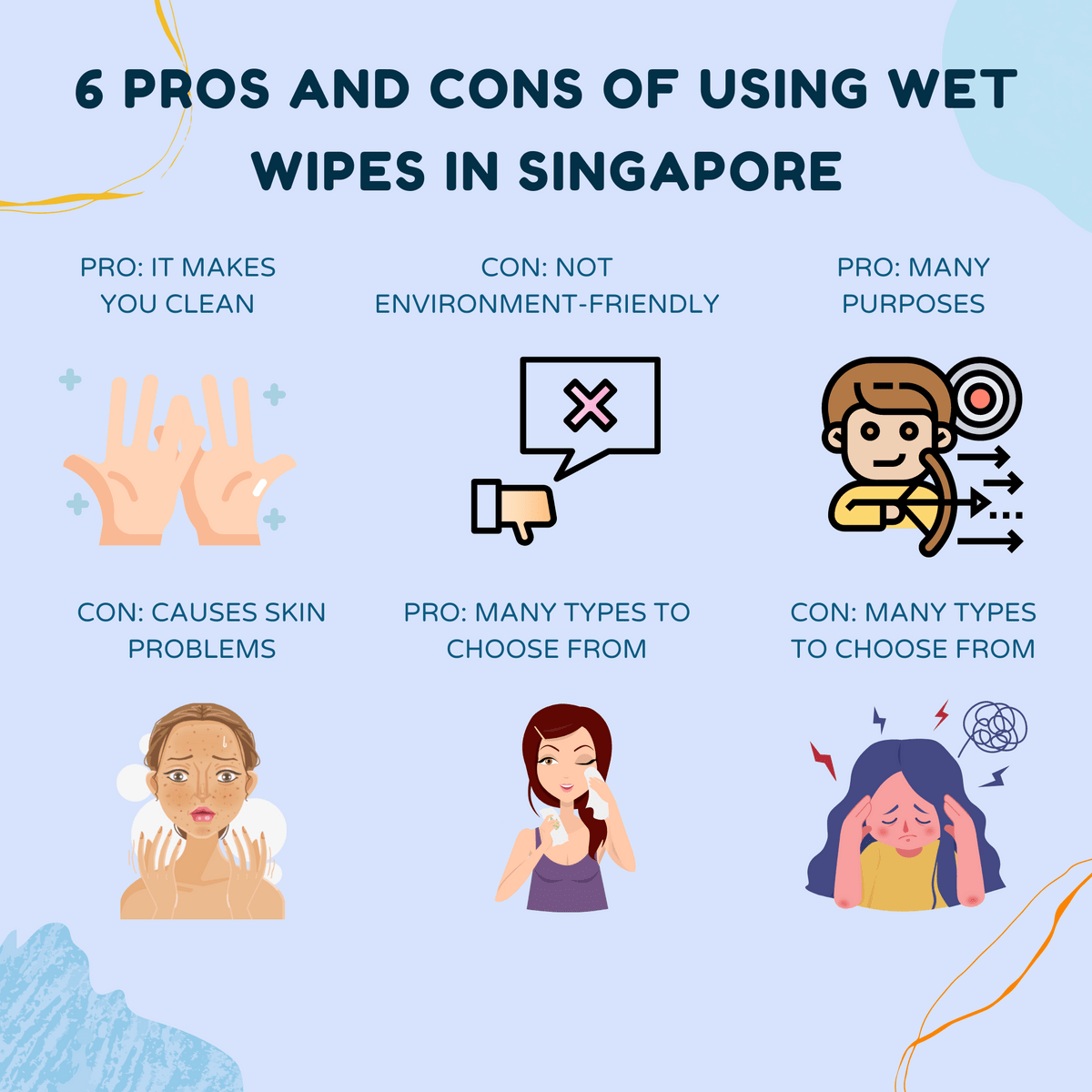 What Are The 6 Pros And Cons Of Wet Wipes