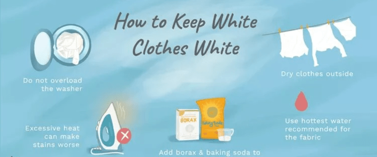 Super-Effective Natural Remedies To Keep Your White Clo...