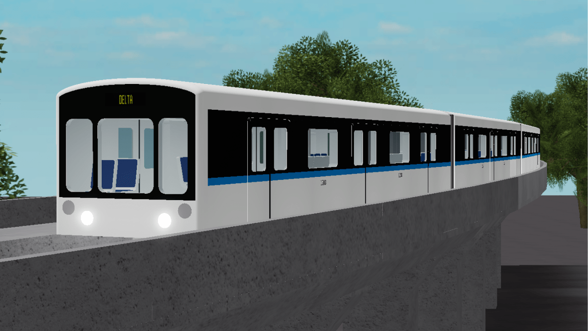 Trains of DLP - Delta Region Transit on Strikingly