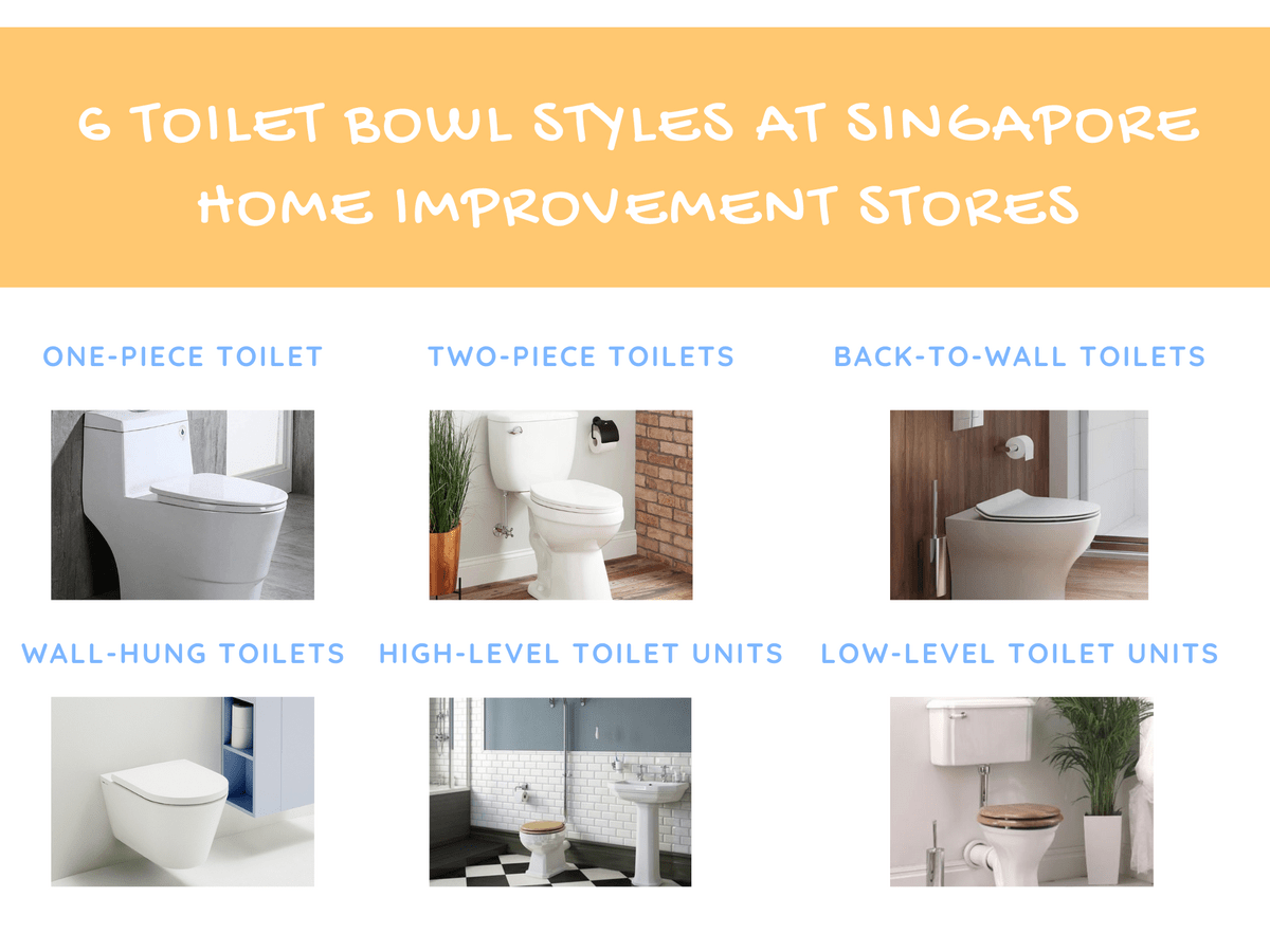 There are 6 Styles of Toilet Bowls You Can Choose From ...