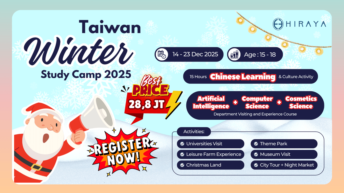 Taiwan Winter Study Camp 2025 - Study Camps