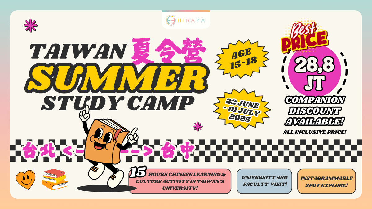 Taiwan Summer Study Camp 2025 - Study Camps Education