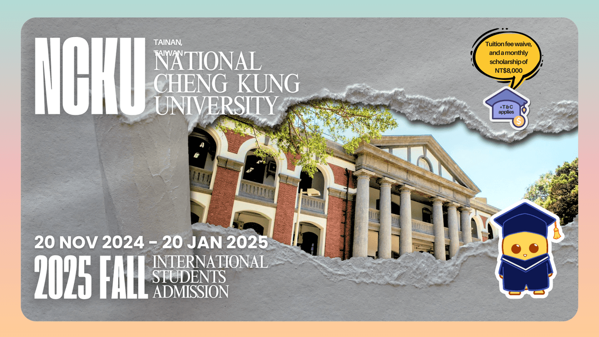 Explore Your Future at National Cheng Kung University