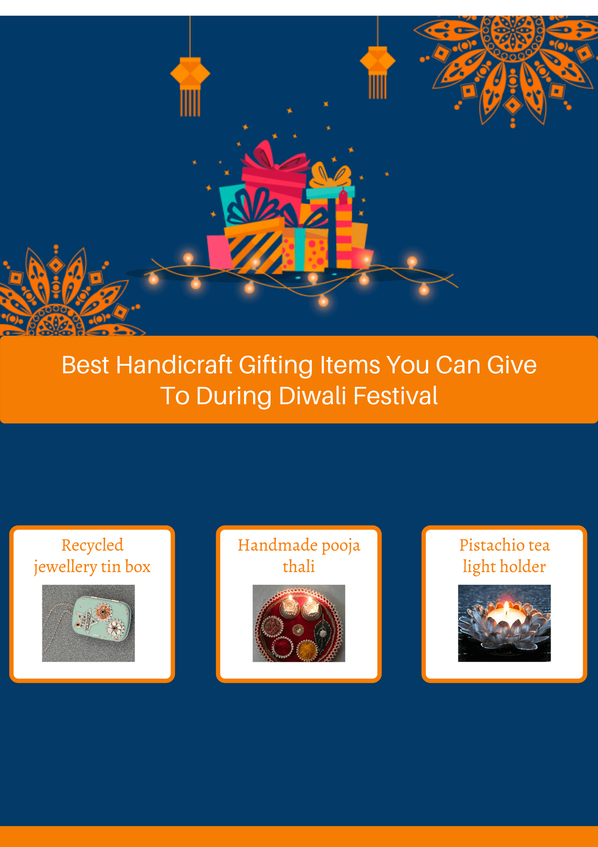 Best Handicraft Gifting Items You Can Give To During Di...