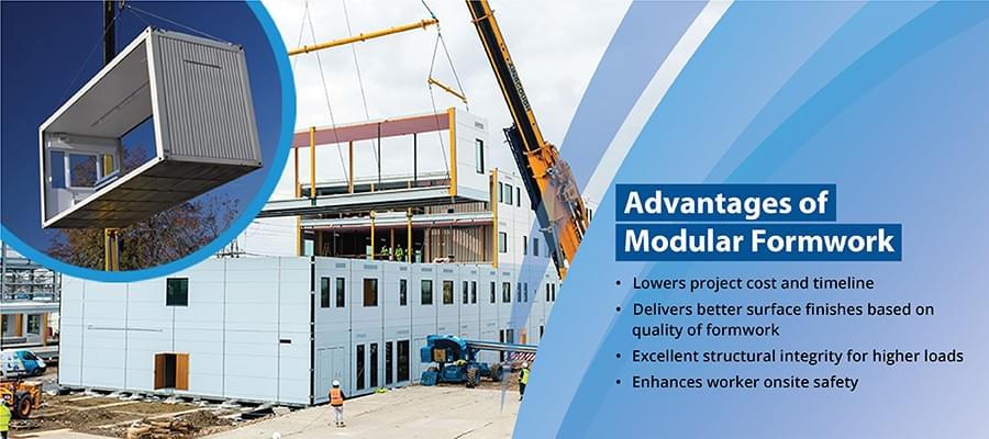 Advantages of Modular Formworkin Construction