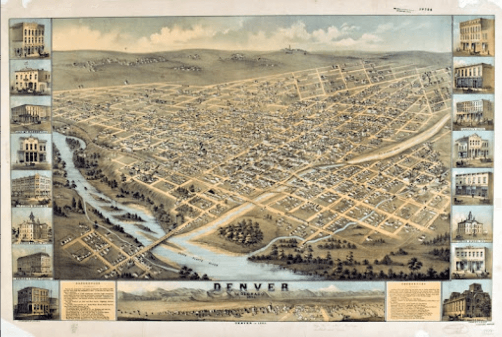Why Are Downtown Denver Streets Diagonal?