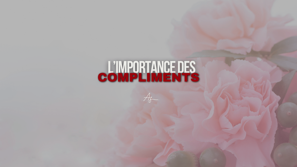 L'importance des compliments - Articles
