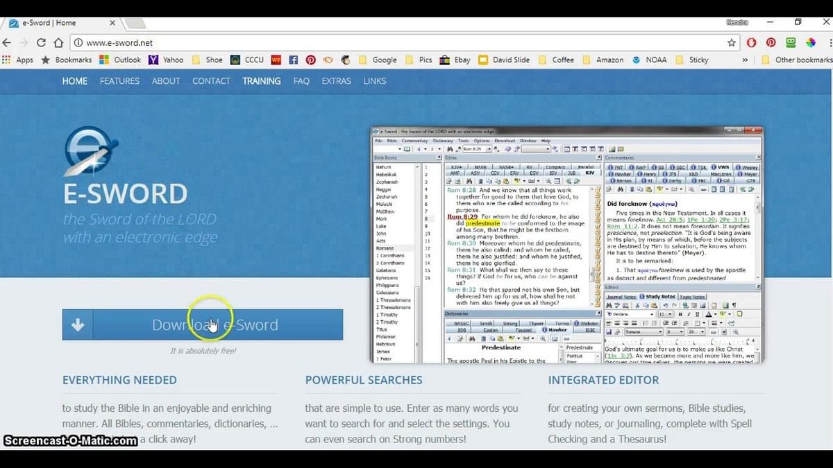 E-Sword - Software English